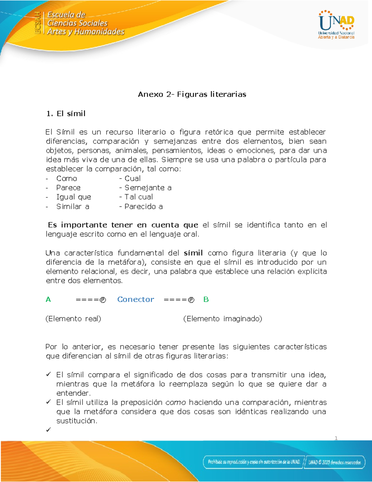 Anexo 2 - Figuras literarias - El símil El Símil es un recurso ...