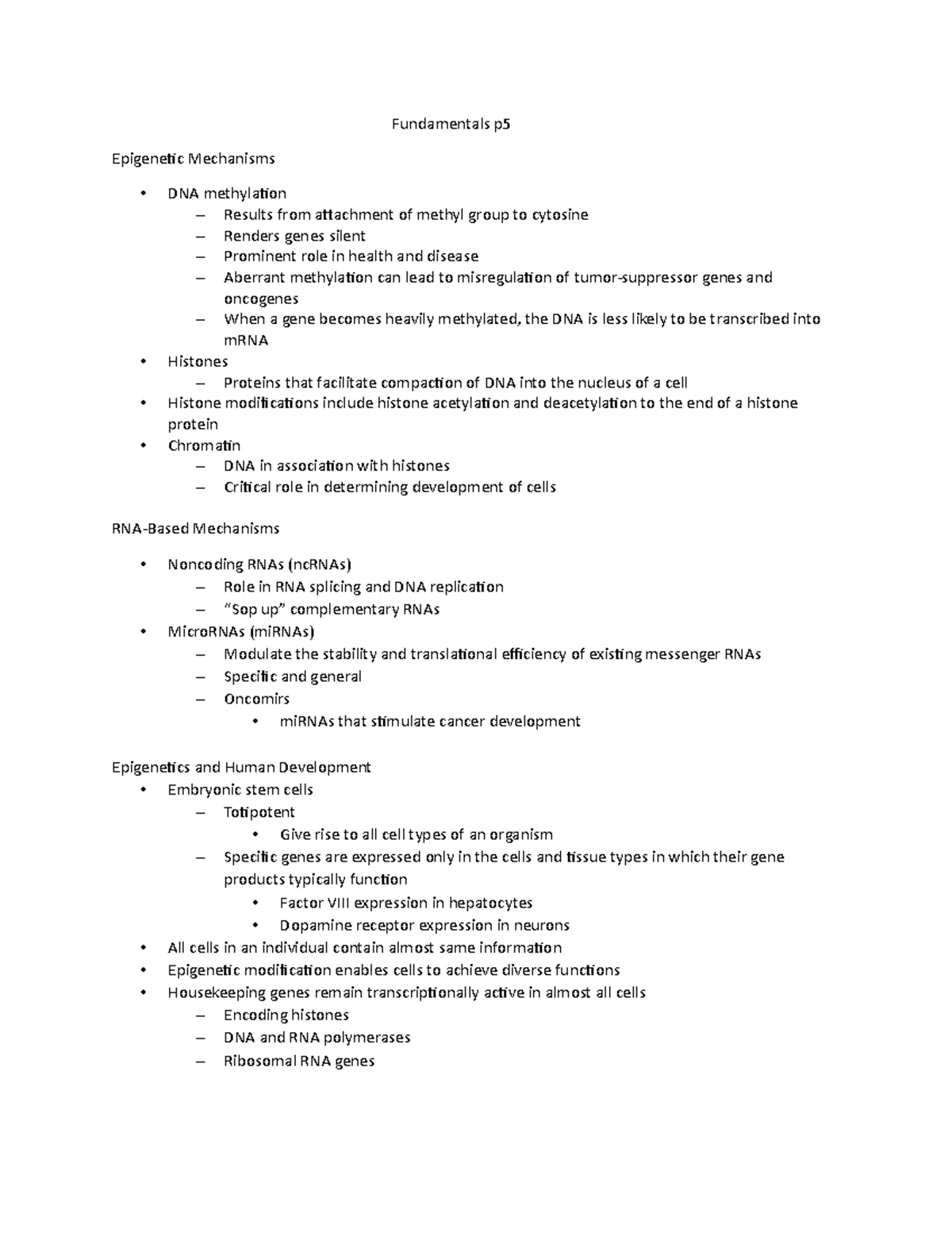 Fundamentals p5 - Lecture notes 5th beginning - GSBN 540 - Studocu