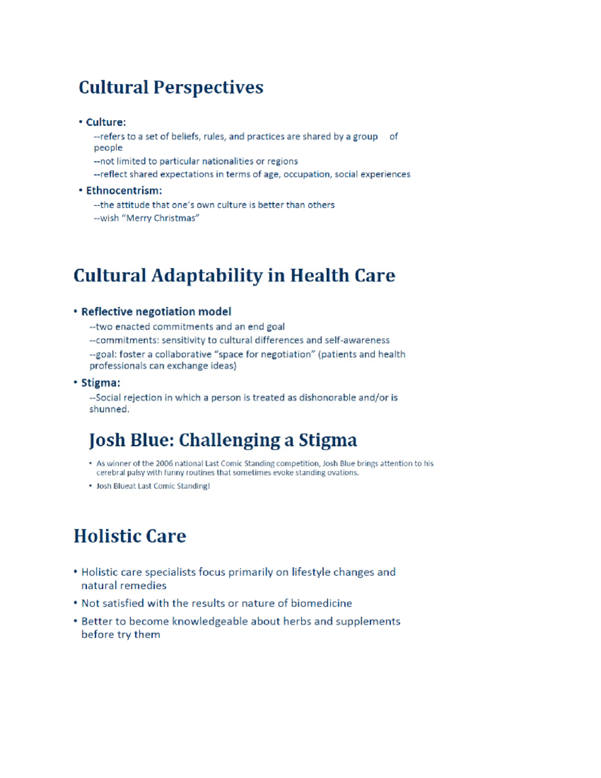 Cultual Consideration Notes - COMM 319 - Studocu