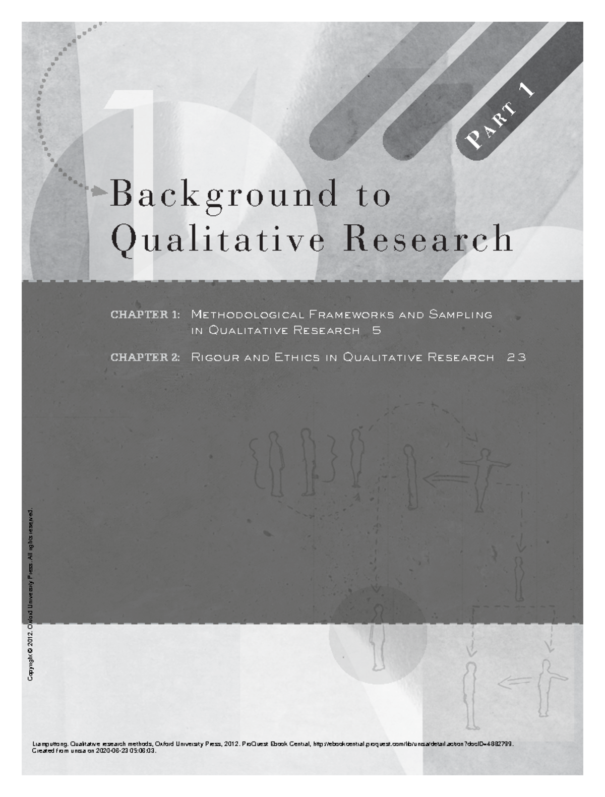 Qualitative research methods - (PART 1 Background to Qualitative ...