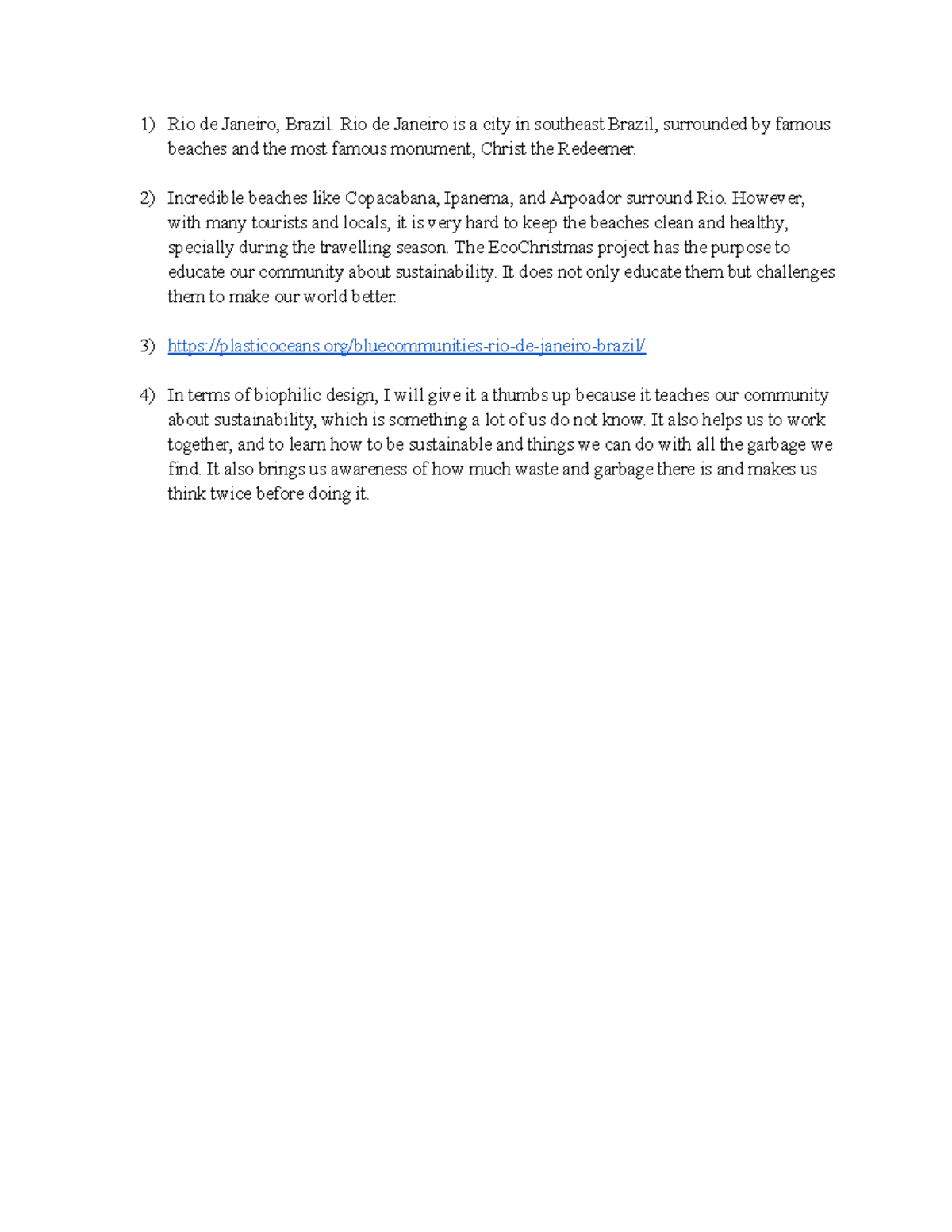 Module 8 - Rio de Janeiro, Brazil. Rio de Janeiro is a city in ...