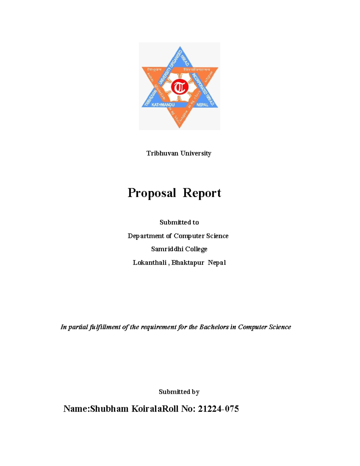 Sk - intern report - Sampling Design - TU - Studocu