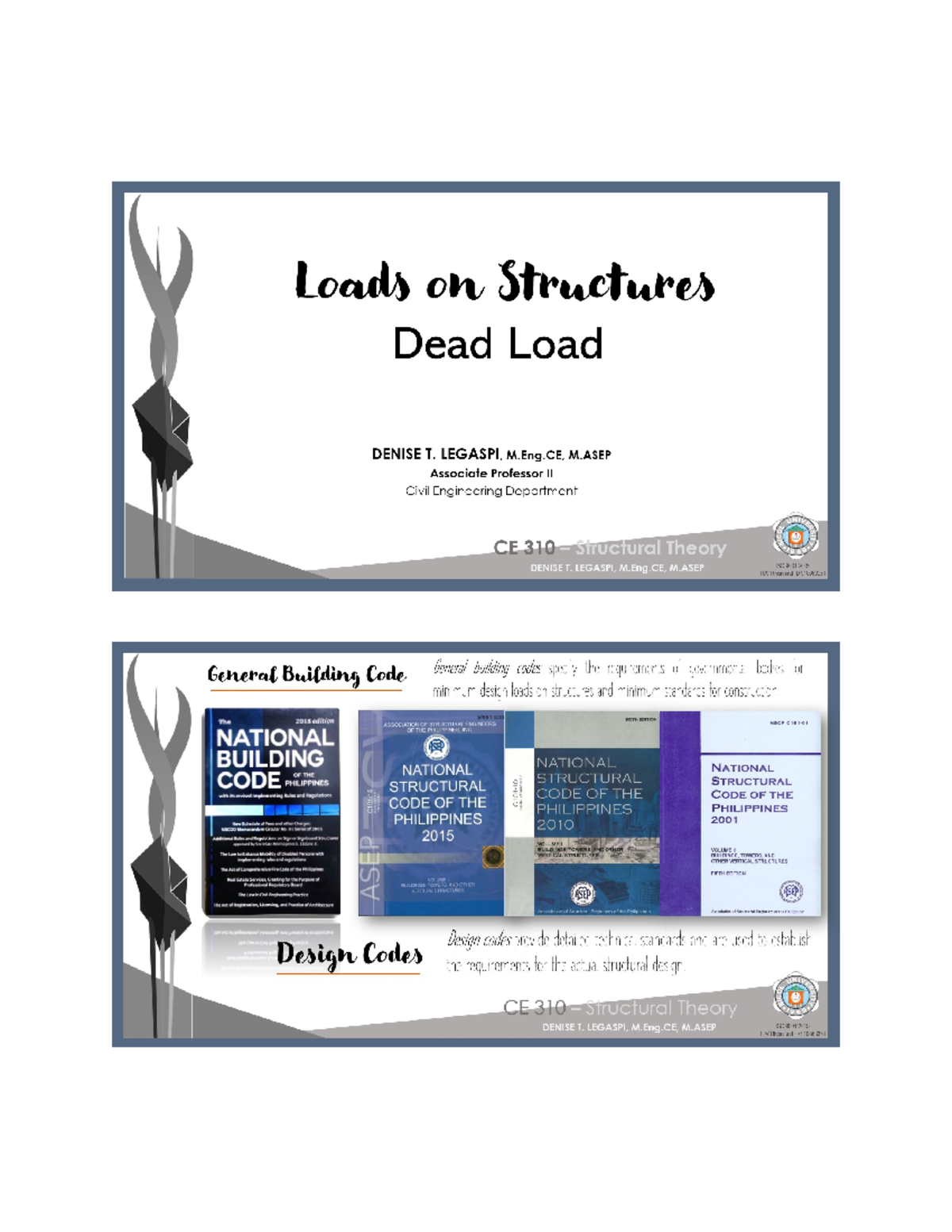 7 - Dead Load Computation - Civil Engineering - Studocu