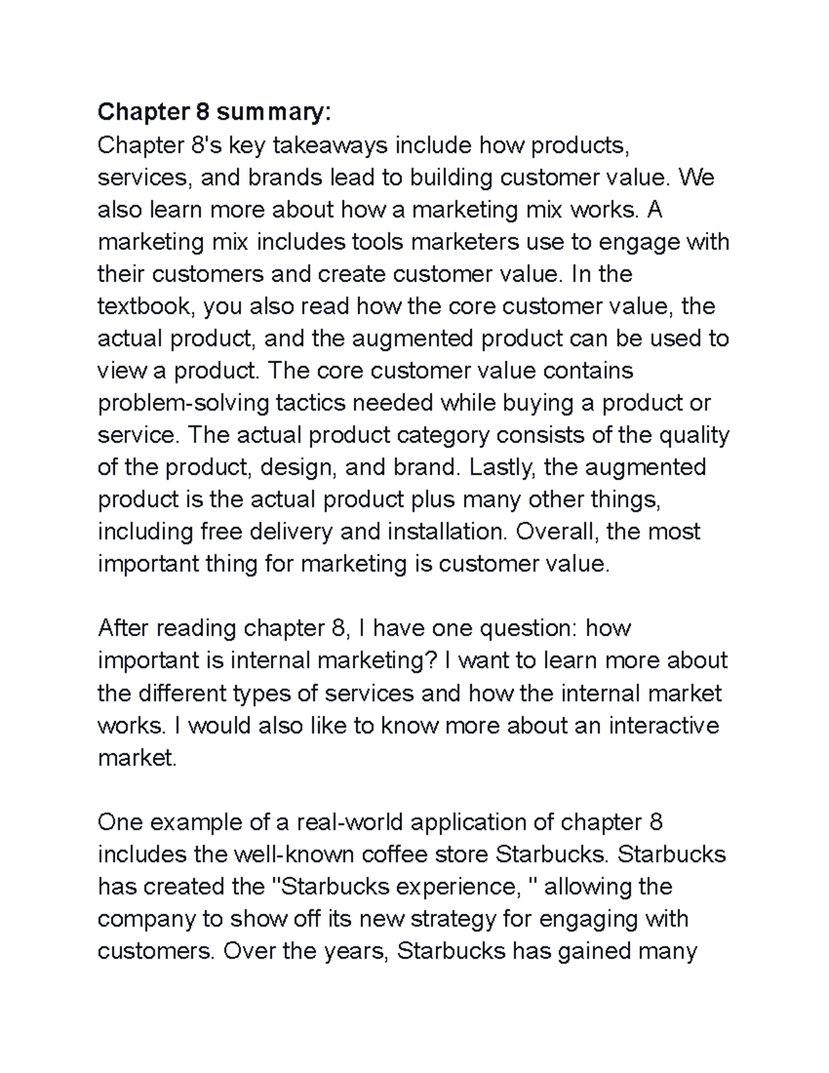 Chapter 8 summary - Chapter 8 summary: Chapter 8's key takeaways ...