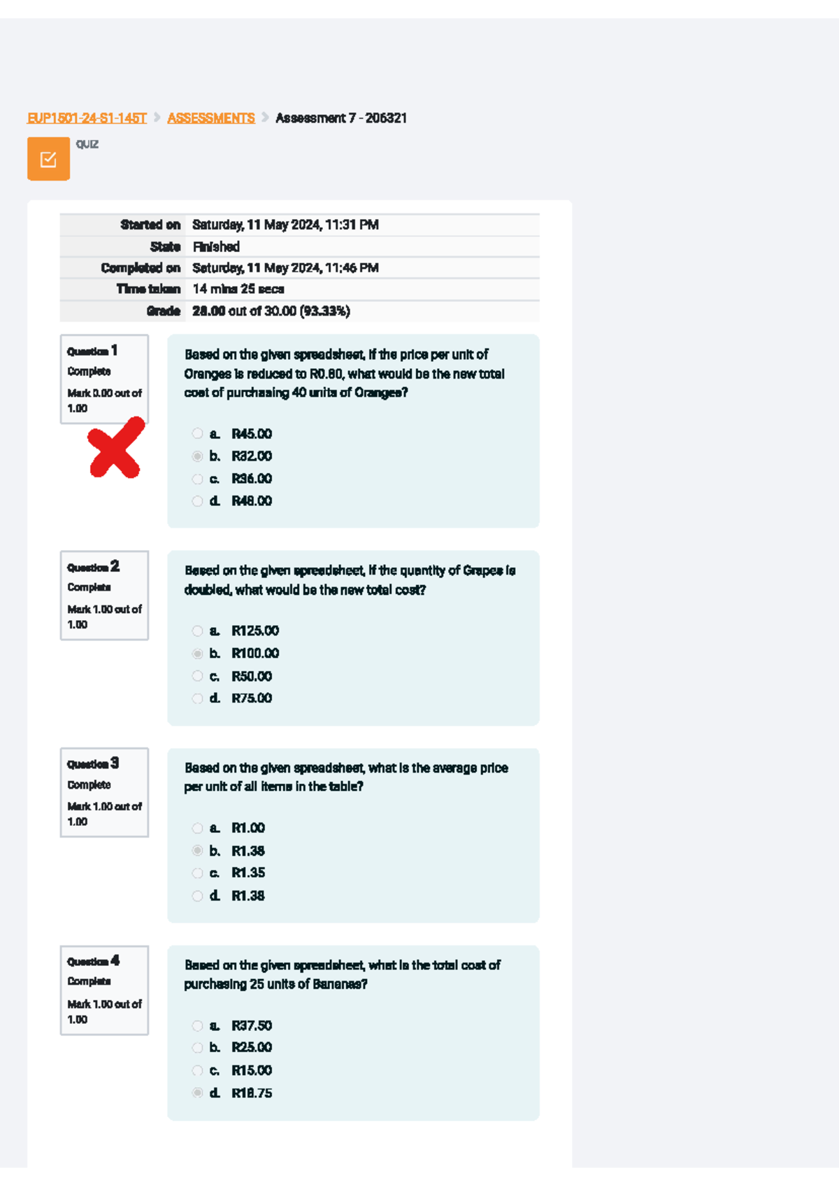 EUP1501 - Assessment 7 - EUP1501 - Studocu