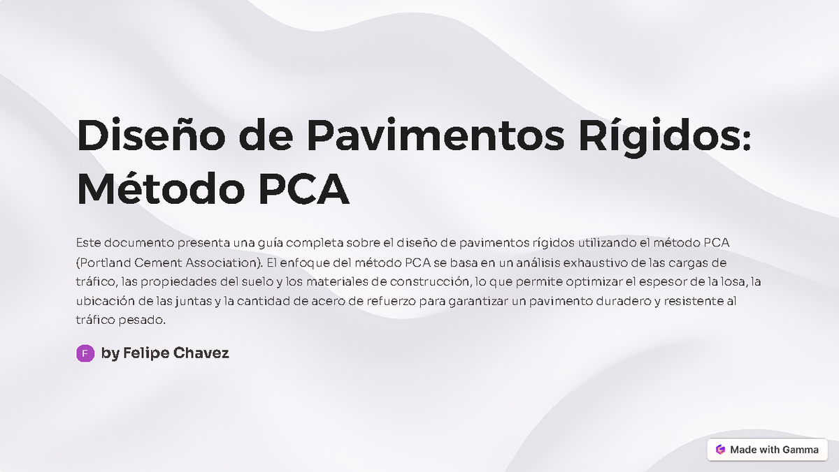 Diseno de Pavimentos Rigidos Metodo PCA - Diseño de Pavimentos Rígidos ...