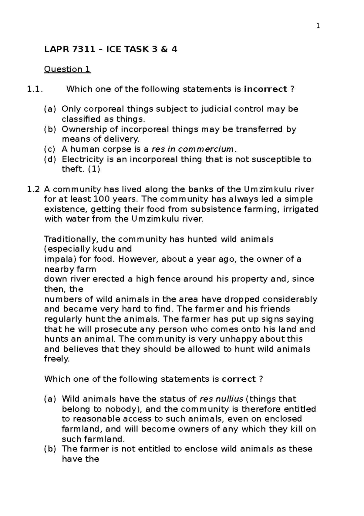 ICE Task 3 and 4 - This will help with the guidelines for exams and ...