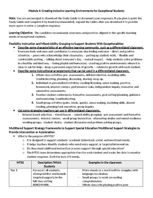 D096 d169 m2 study guide - Module 2: Laws, Policies and Procedures that ...