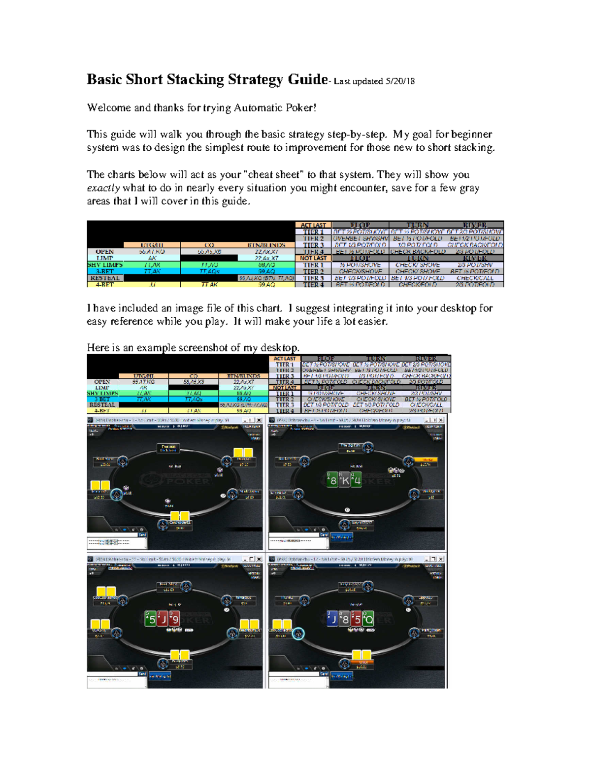 Basic Strategy Guide - Here's 41 pages of notes I've taken from 22 ...