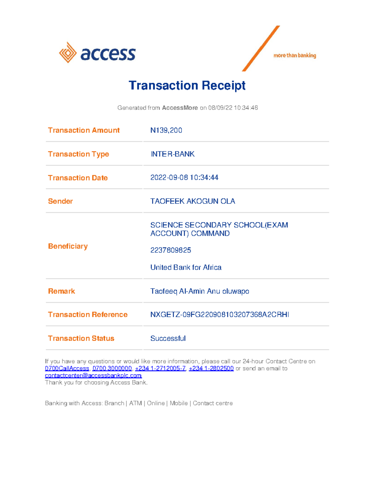 ETZ-09FG220908103207368 A2CRHI - Transaction Receipt Generated from ...