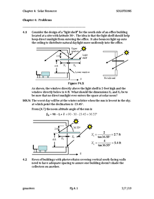 Solution Manual for Renewable and Efficient Electric Power Systems 2nd ...
