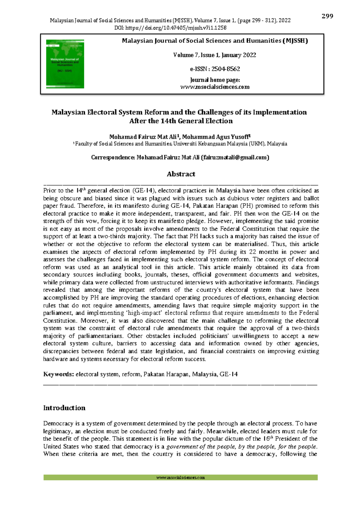 1258-Article Text-3070-1-10-2022011 0 - Malaysian Journal of Social ...