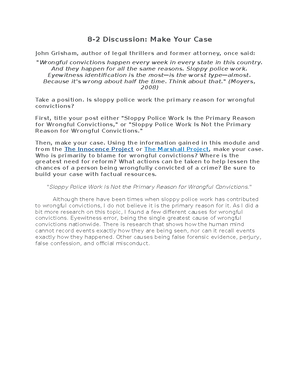 CJ 207 Project Three - Supreme Court Cases and descriptions of each ...