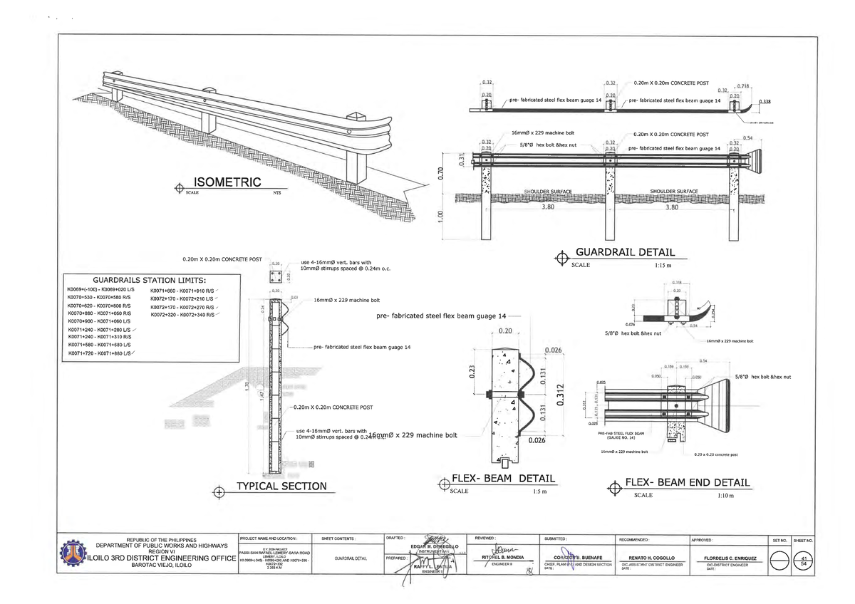 20GH0049 PLAN1 Part3 - Plans - 0 0 0 X 0 CONCRETE POST 0 0, 0 0 0 ...
