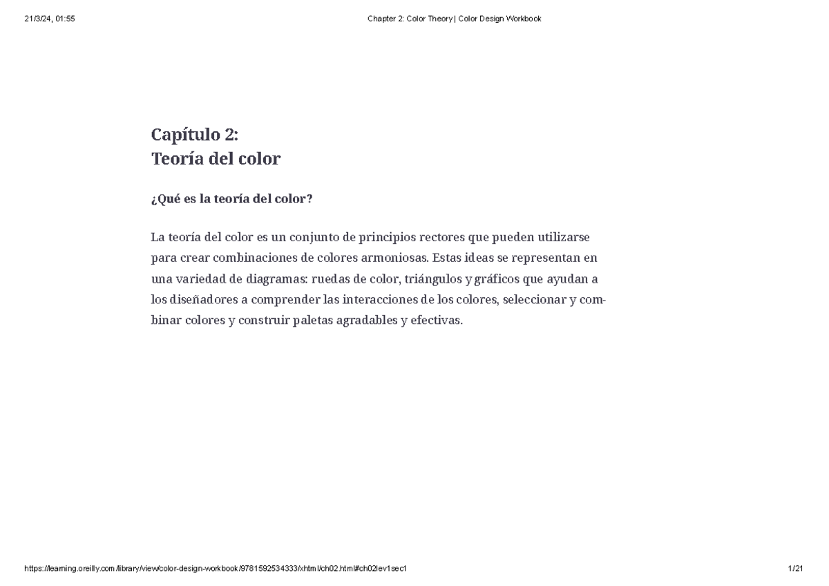 Chapter 2 Color Theory Color Design Workbook - Capítulo 2: Teoría del ...