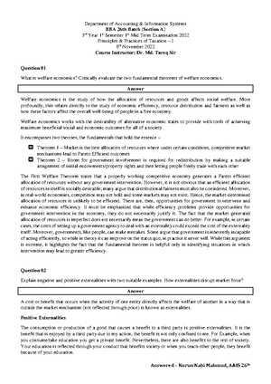 Mankiw Solution Chapter 1 - 5 - 1 ECON !)! Chapter 1 SOLUTIONS TO TEXT ...