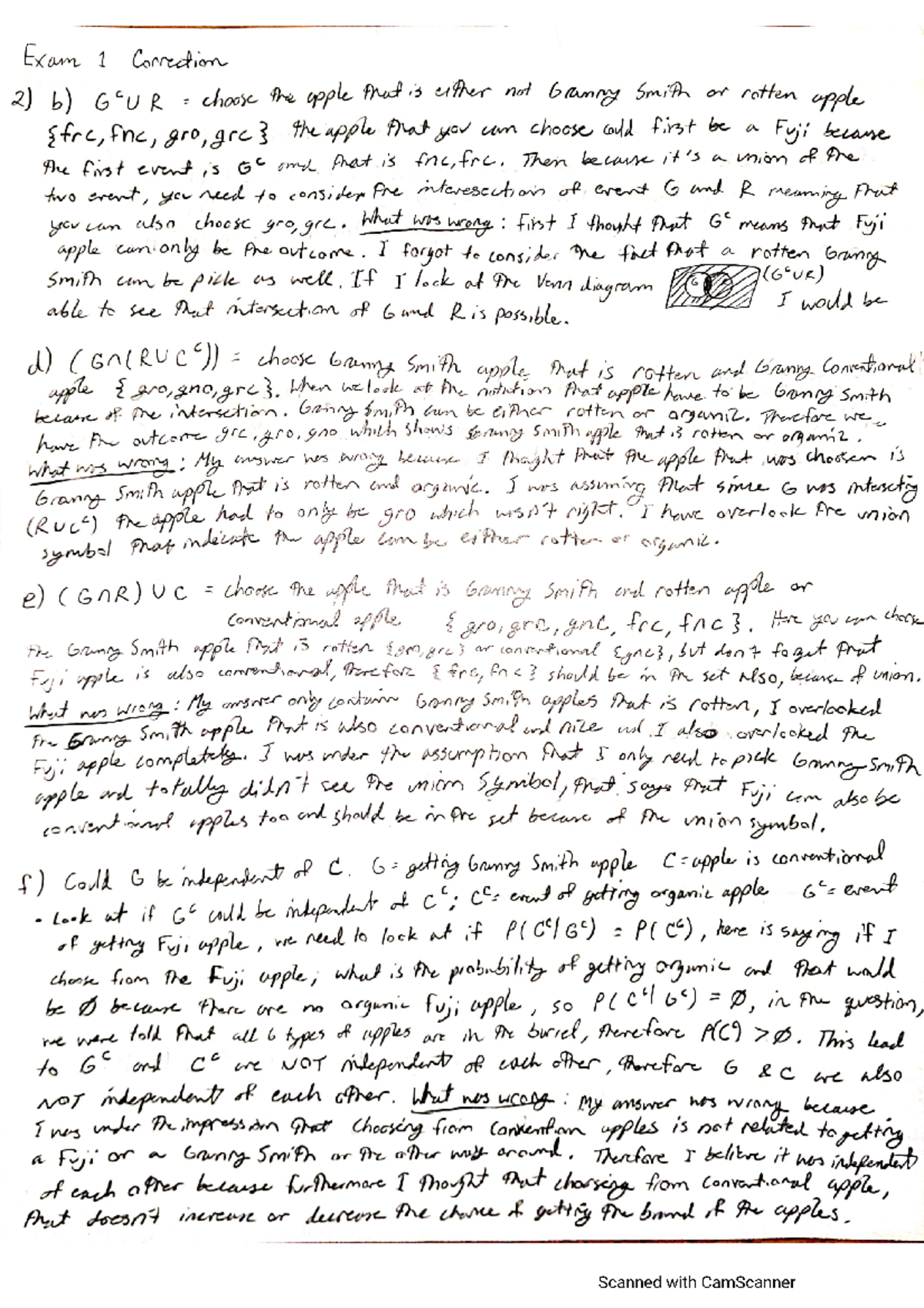 Correction 1 - MATH 350 - Studocu