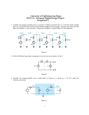 ECE 111 Assignment 3 - ES 104: Introduction to Analog and Digital ...