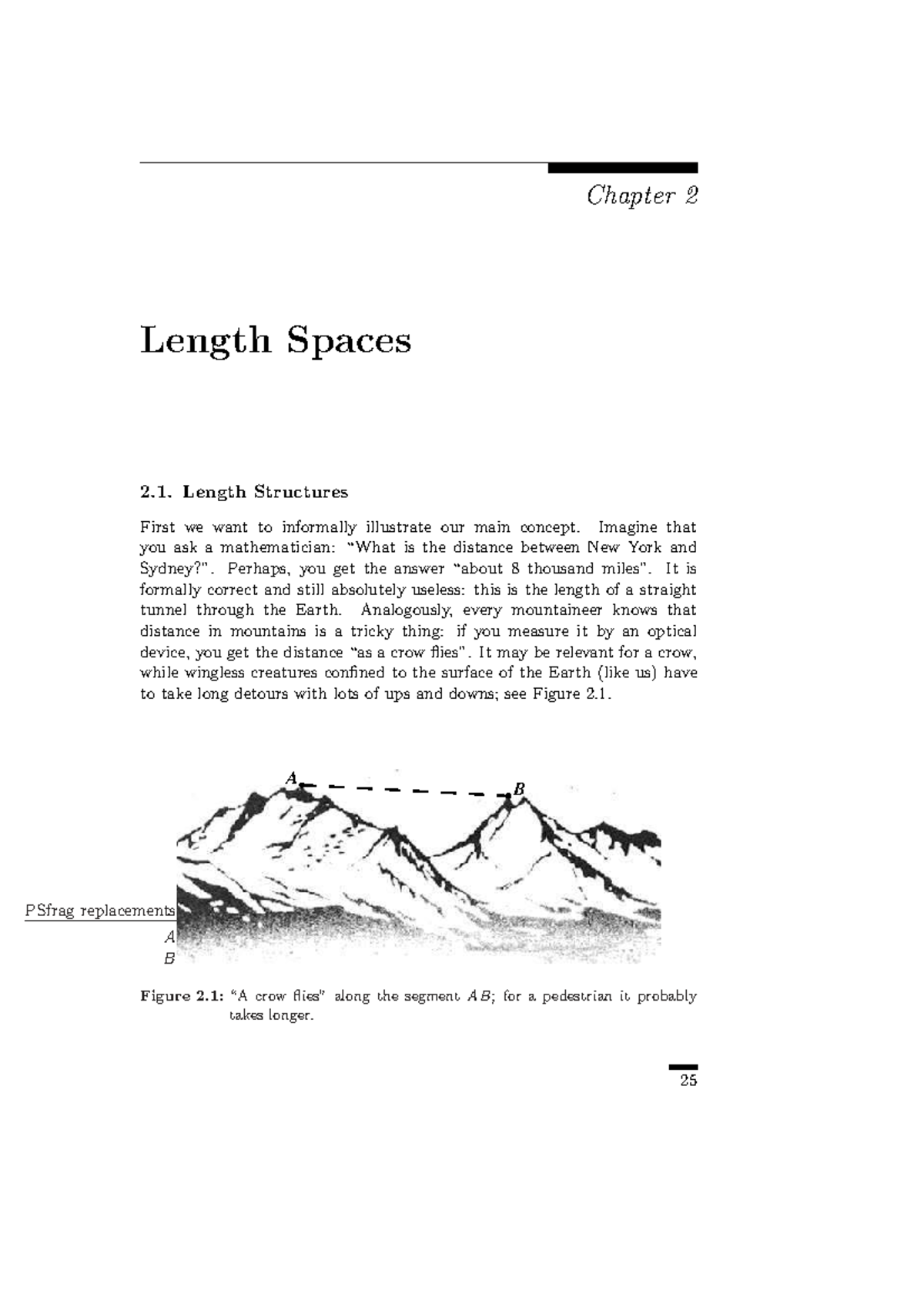 Course in Metric Spaces Geometry-4 - Chapter 2 Length Spaces 2. Length ...
