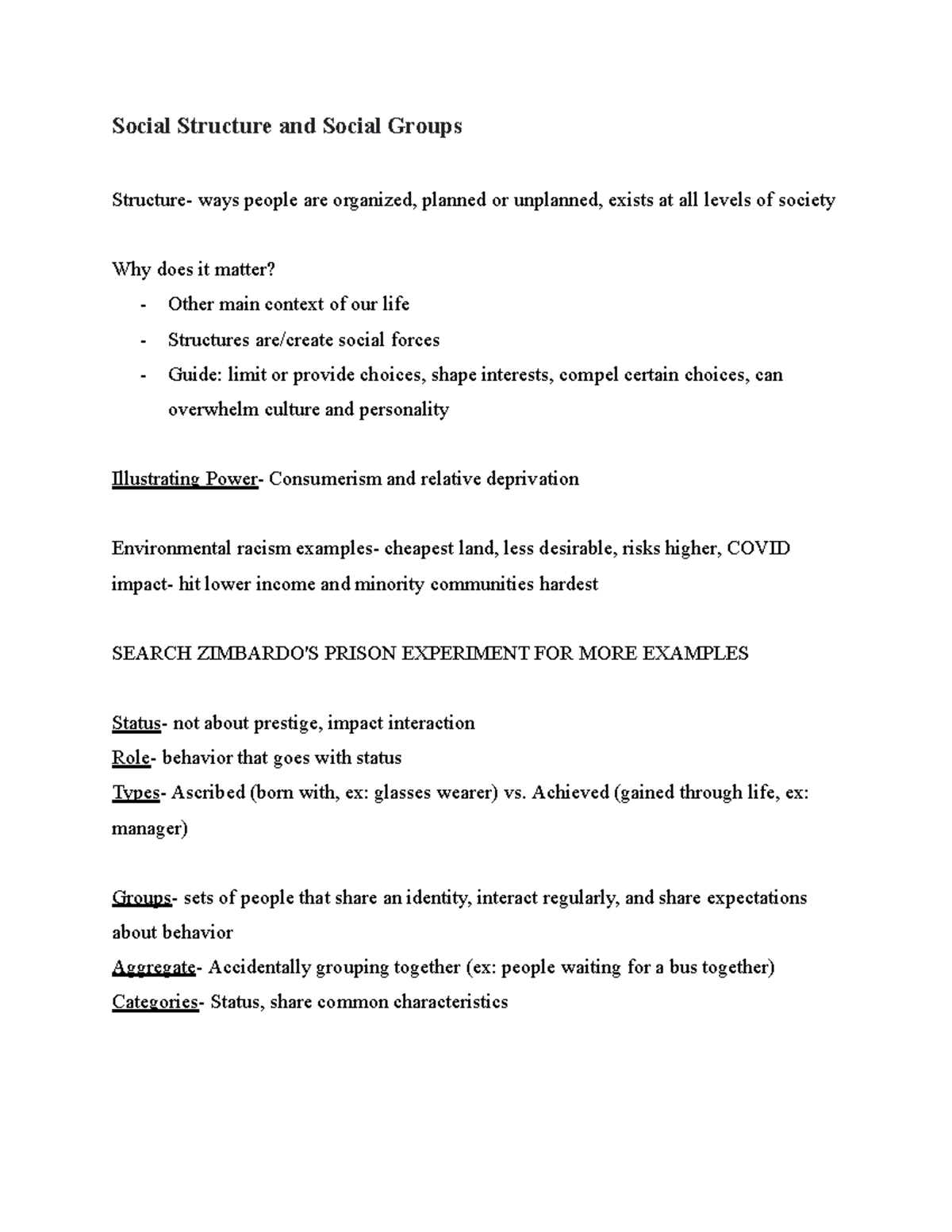 Social Structures in Sociology - Social Structure and Social Groups ...