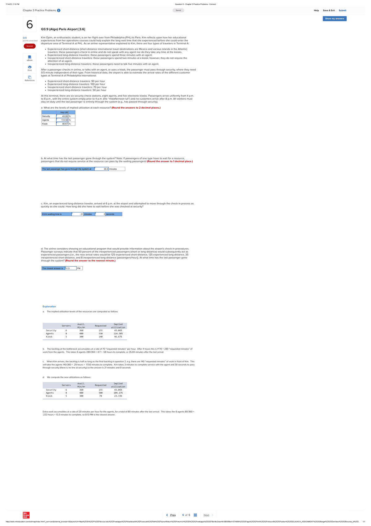 Question 6 - Chapter 3 Practice Problems - ####### 7/14/23, 2:19 PM Question 6 - Chapter 3 ...