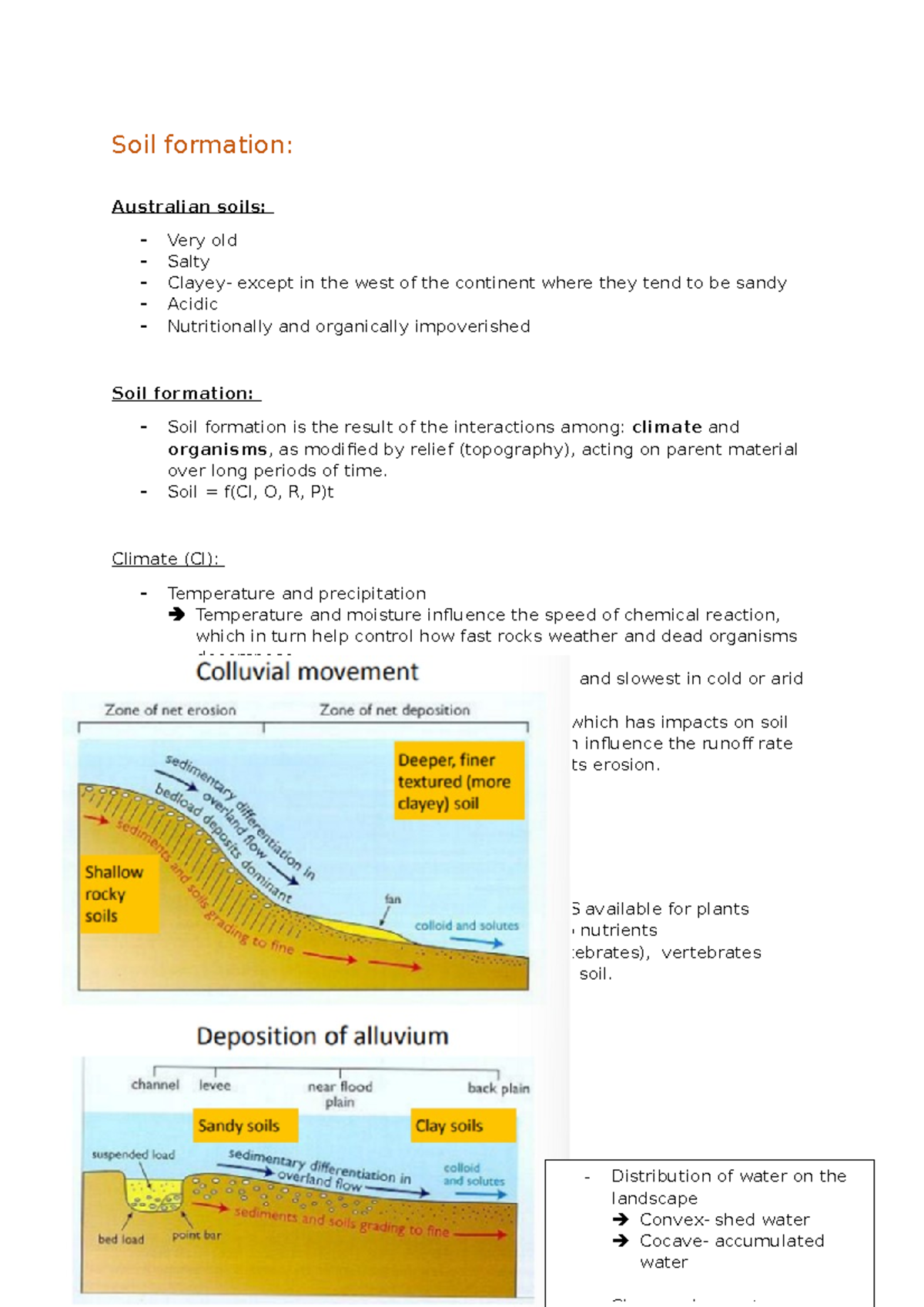 Test study - Soil formation: Australian soils: Very old Salty Clayey ...