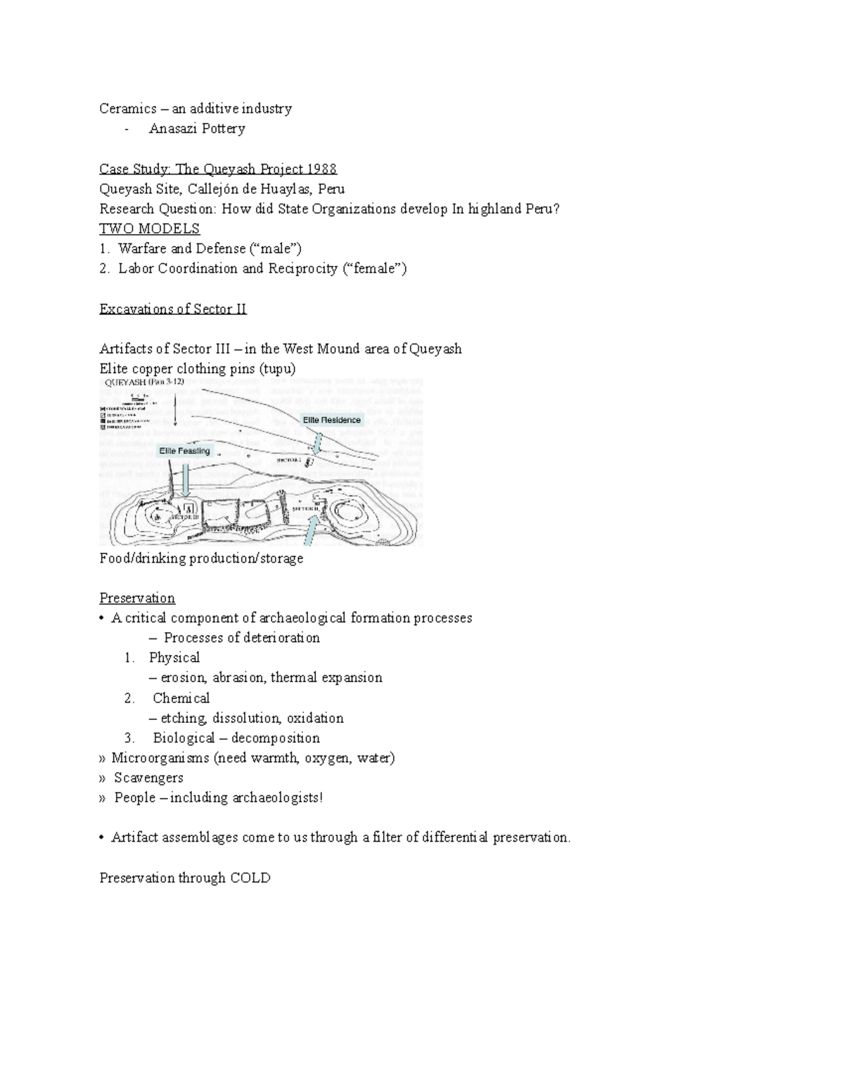 Archy Part 5 - Ceramics – an additive industry - Anasazi Pottery Case ...