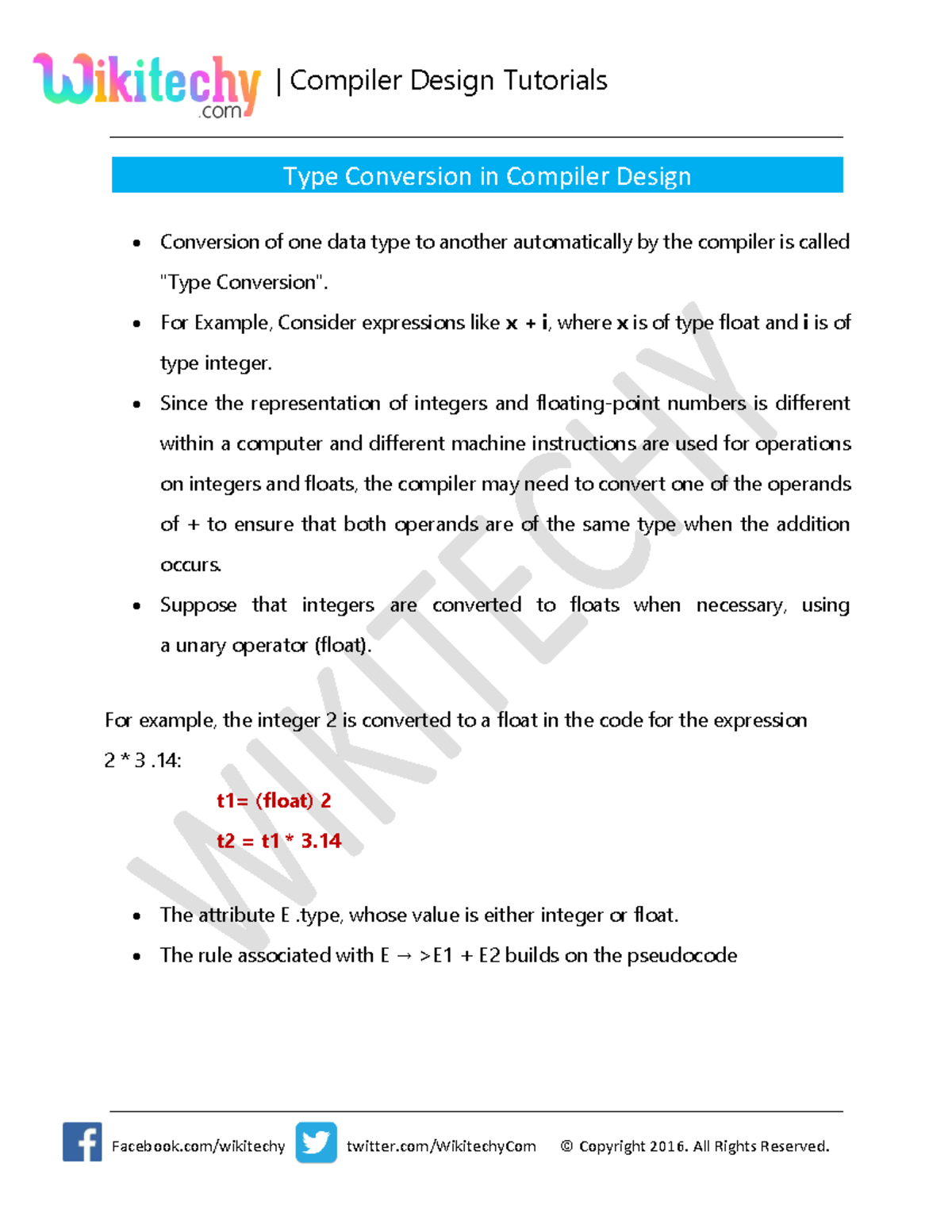 Type-conversion-in-compiler-design - Facebook/wikitechy twitter ...