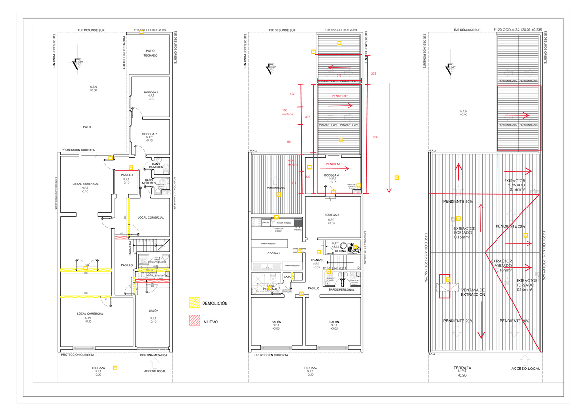 Local Comercial Subre N2515-Layout 1 - N.T ±0. CORTINA METALICA LOCAL ...