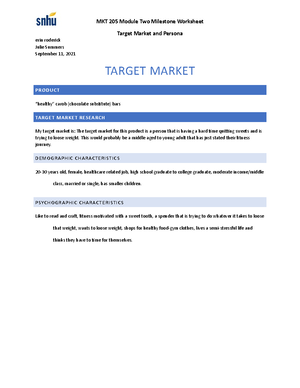 SWOT analysis - Copy - 1 SWOT Analysis Erin Morrell Southern New ...