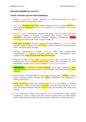 KK BM - bahasa melayu - 2 OBJEKTIF KAJIAN Objektif kajian ini adalah ...