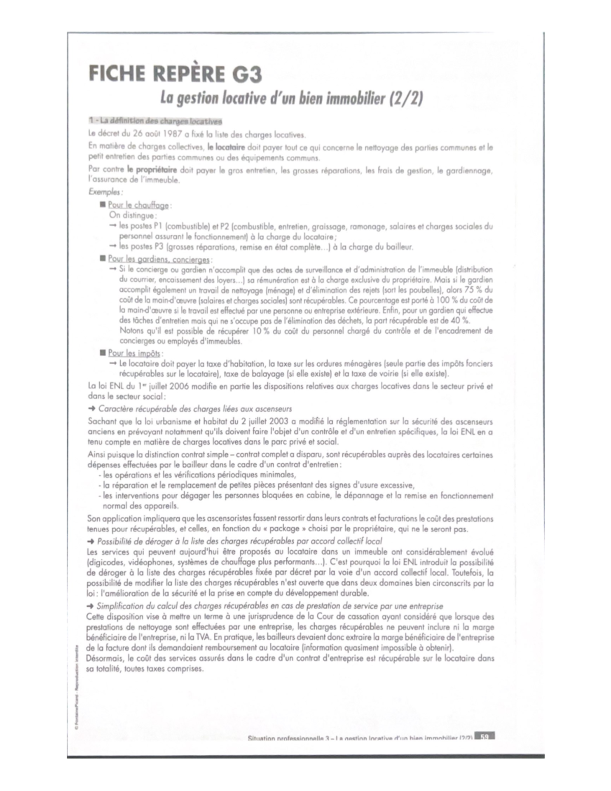 L2 Séance 1 Fiche Repère ET Exercices - Contrôle de gestion - Studocu