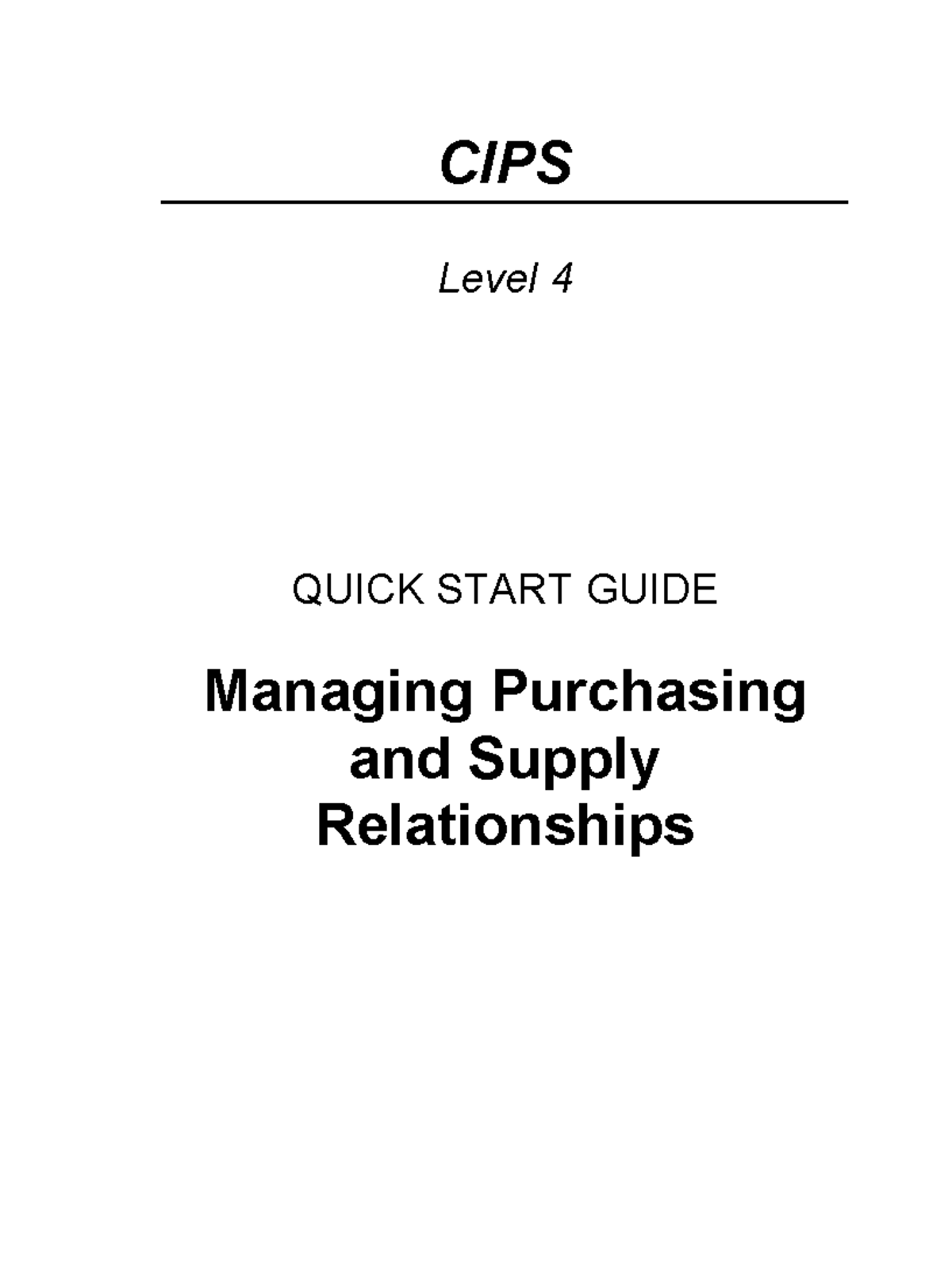 Notes 2023 - Summary Bachelor of procurement and contract management ...