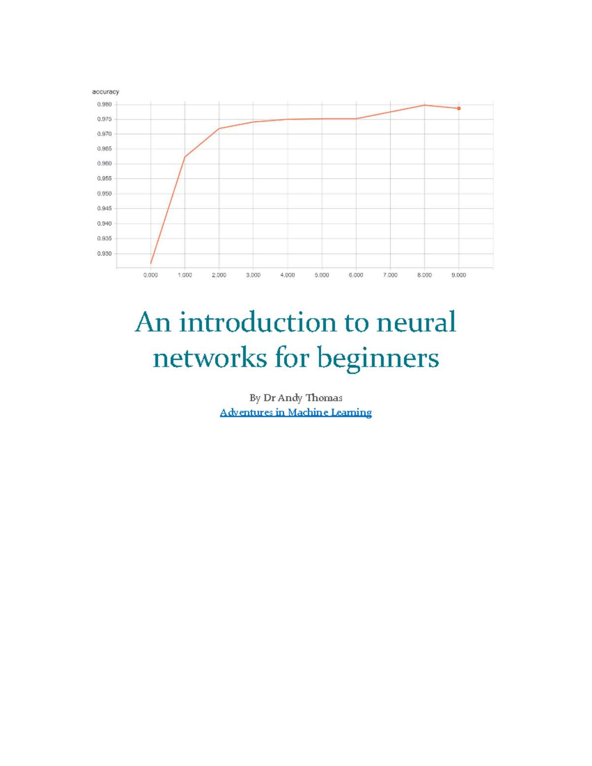 An introduction to neural networks for beginners - - Studocu