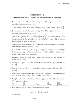 Tutorial-2 - Basic mechanics where you just add forces - MECHANICS ...
