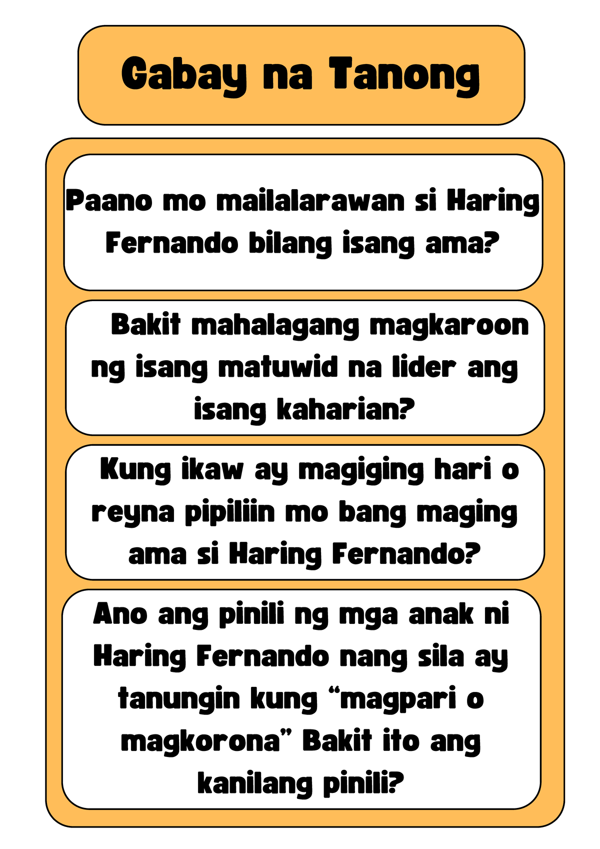 Question Words Classroom Poster Mint Green Illustrated - Bsed Filipino ...