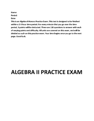 Unit 2 test study guide - 6 pgs - Studocu