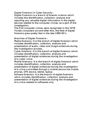 Cs1 - cyber security policies and its domain - What is Cyber Security ...