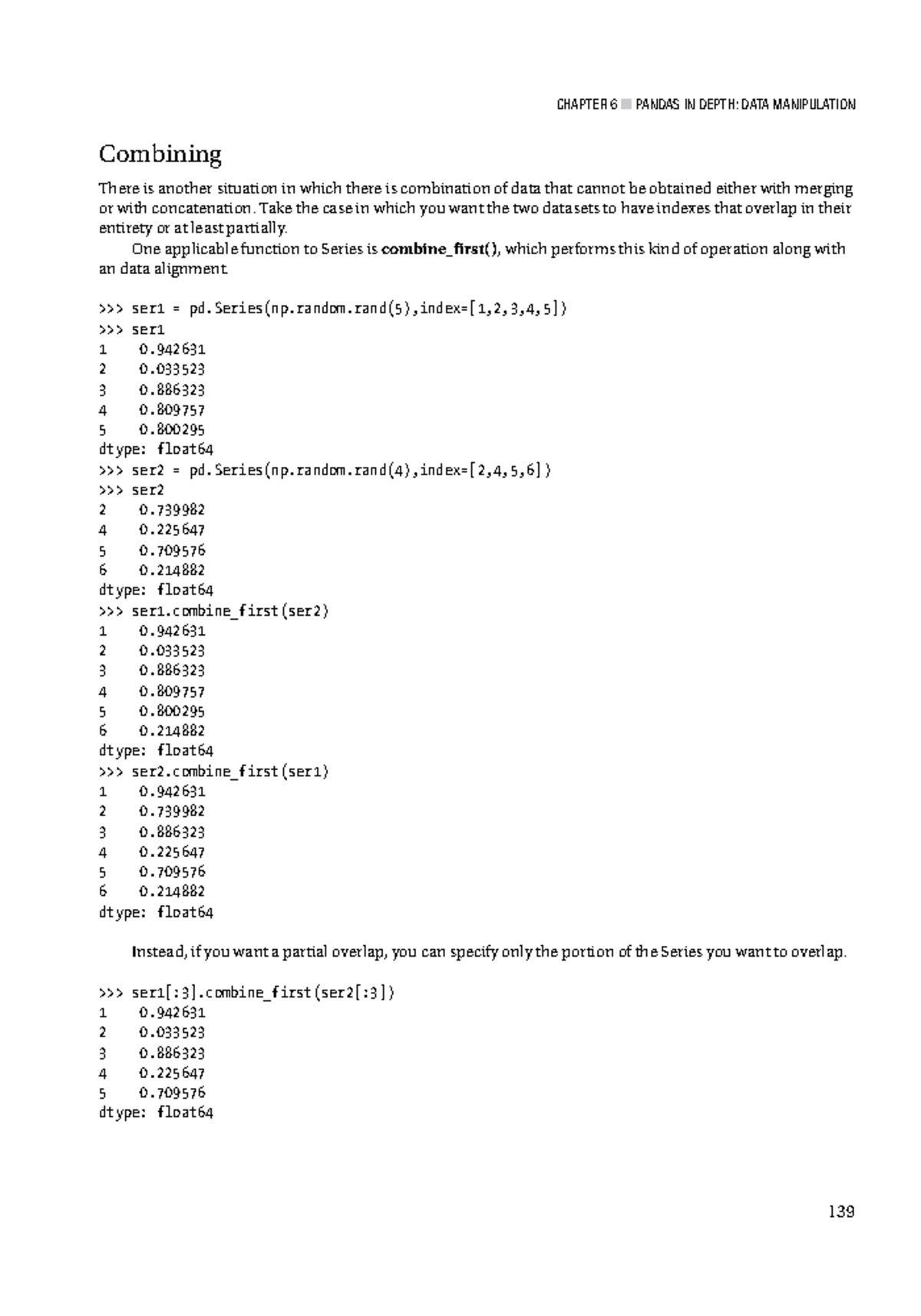 Python Data Analytics 35 Combining There Is Another Situation In Which There Is Combination