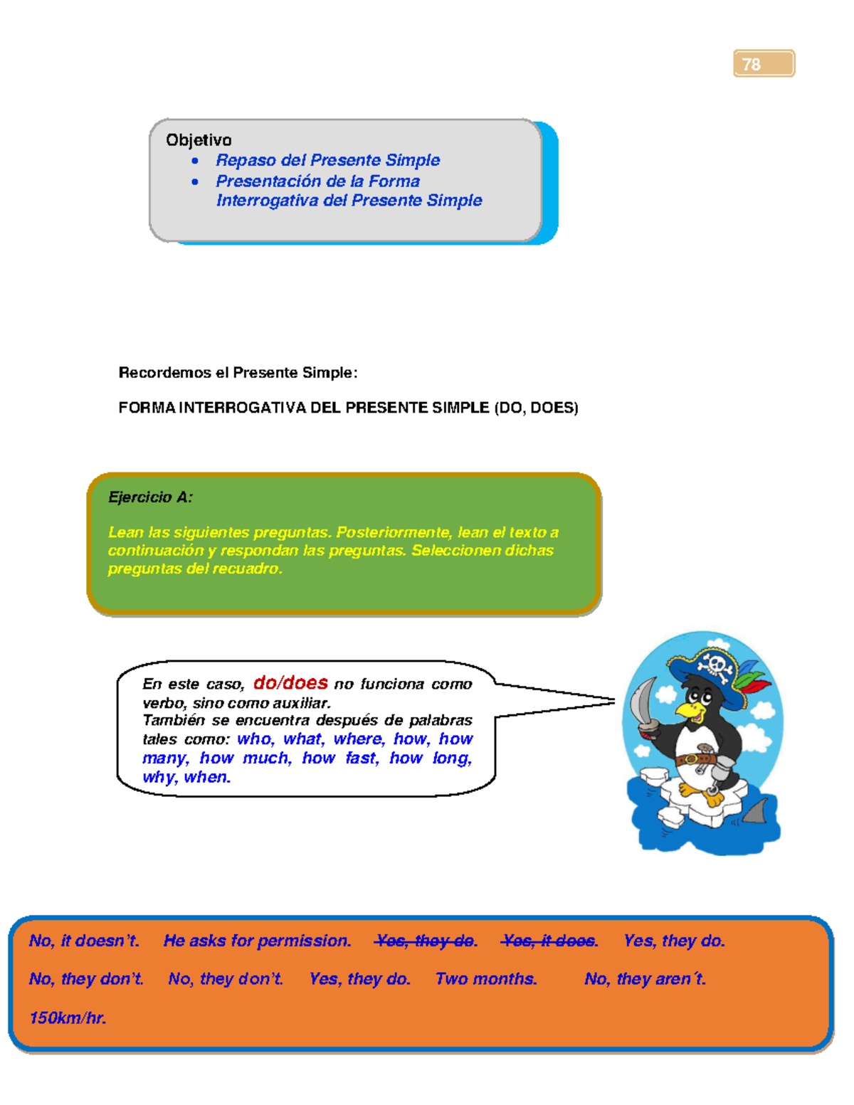 L4 Forma Interrogativa DEL Presente Simple - Recordemos el Presente Simple: FORMA INTERROGATIVA ...