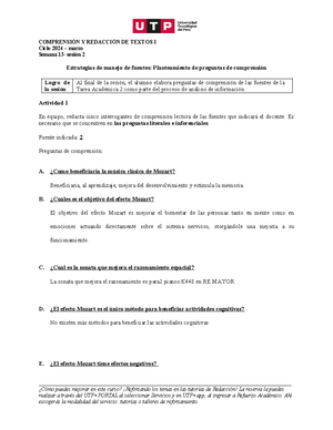(AC-S04) Semana 04 – Tema 01: Tarea - Tarea Académica 1 (TA1) - Fundamentos de Contabilidad y ...
