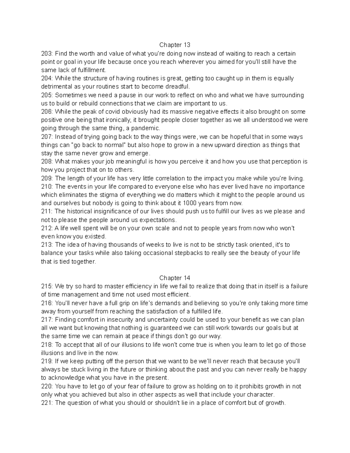 4,000 weeks Chapters 13 and 14 - Chapter 13 203: Find the worth and ...