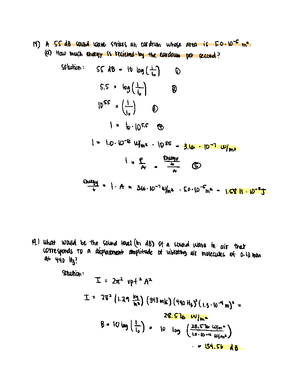 Physics 2 - Test 2 Review - PH 1123 - Studocu