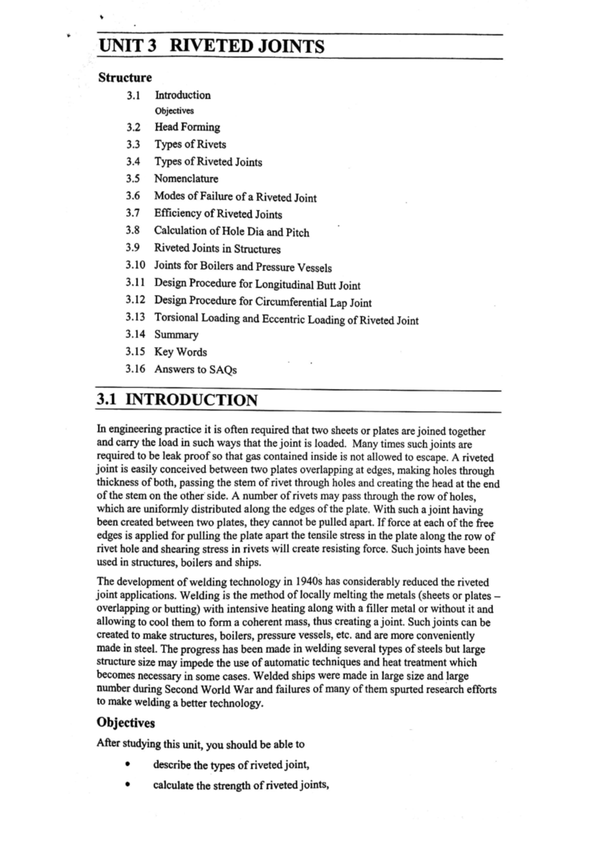 Rivet - Reinforced Concrete Structures-II - Studocu
