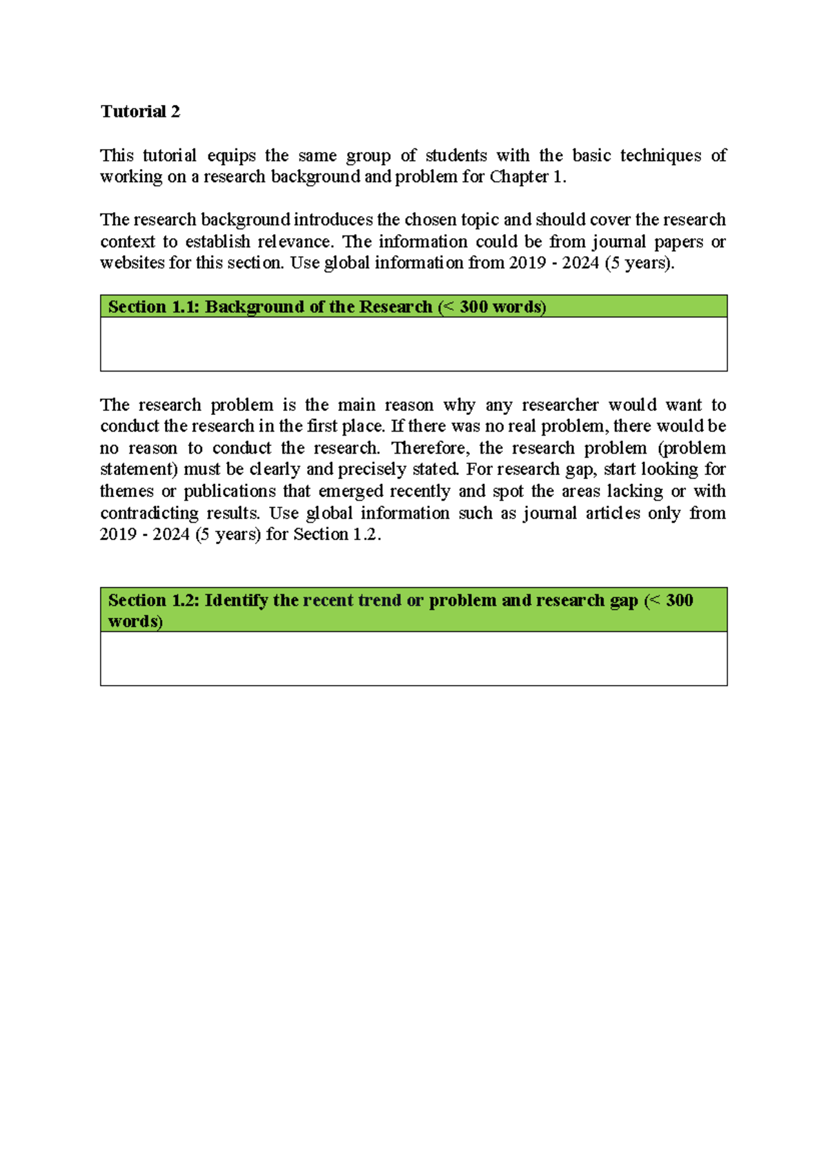 Tutorial 2 - Good document - Tutorial 2 This tutorial equips the same ...