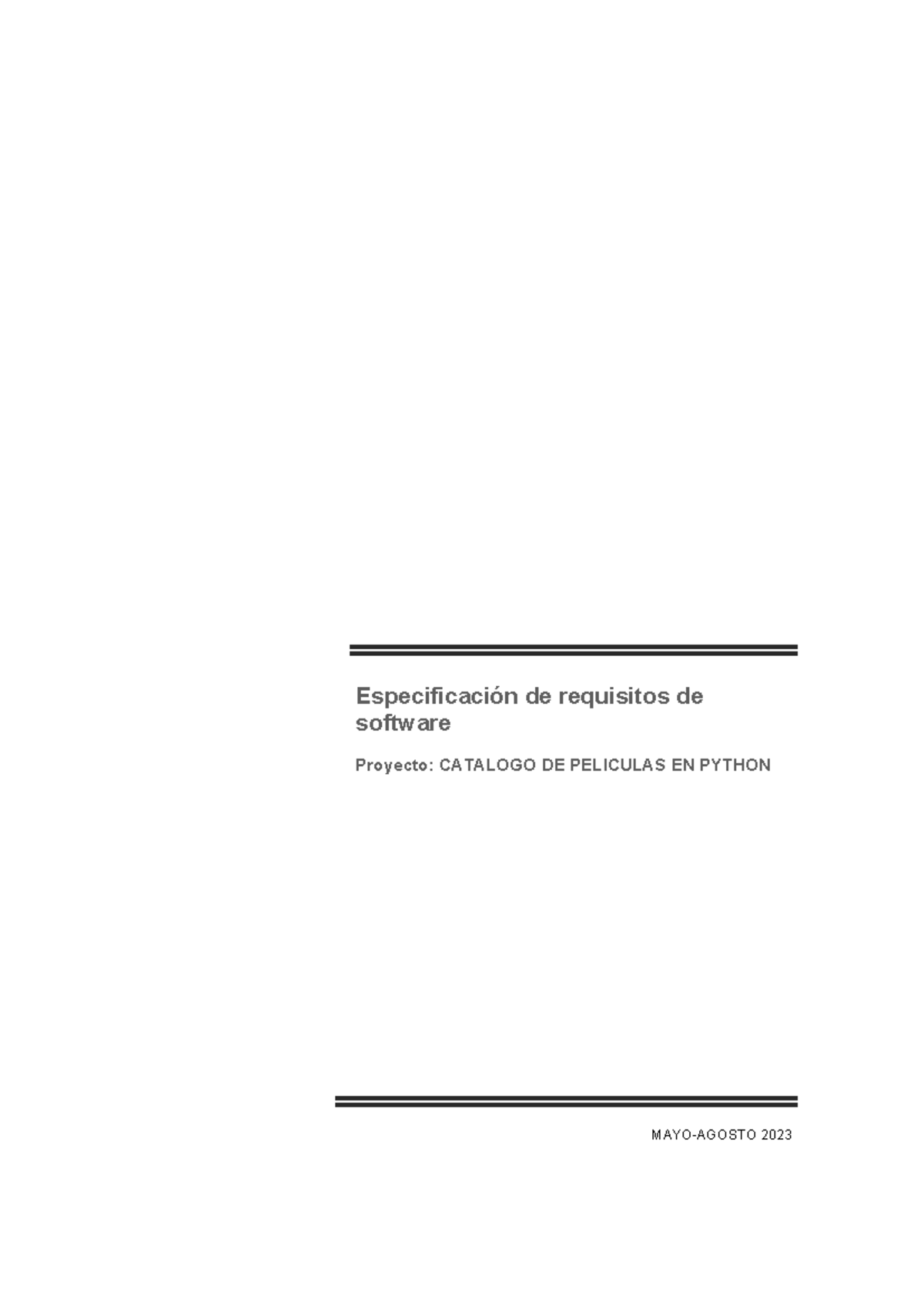 Formato ieee830 - PLANTILLA - Especificación de requisitos de software ...