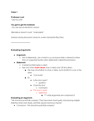 Propositional Logic (Chapter 7) - Propositional Logic Week 6 (Day 1) Logical Operators ...