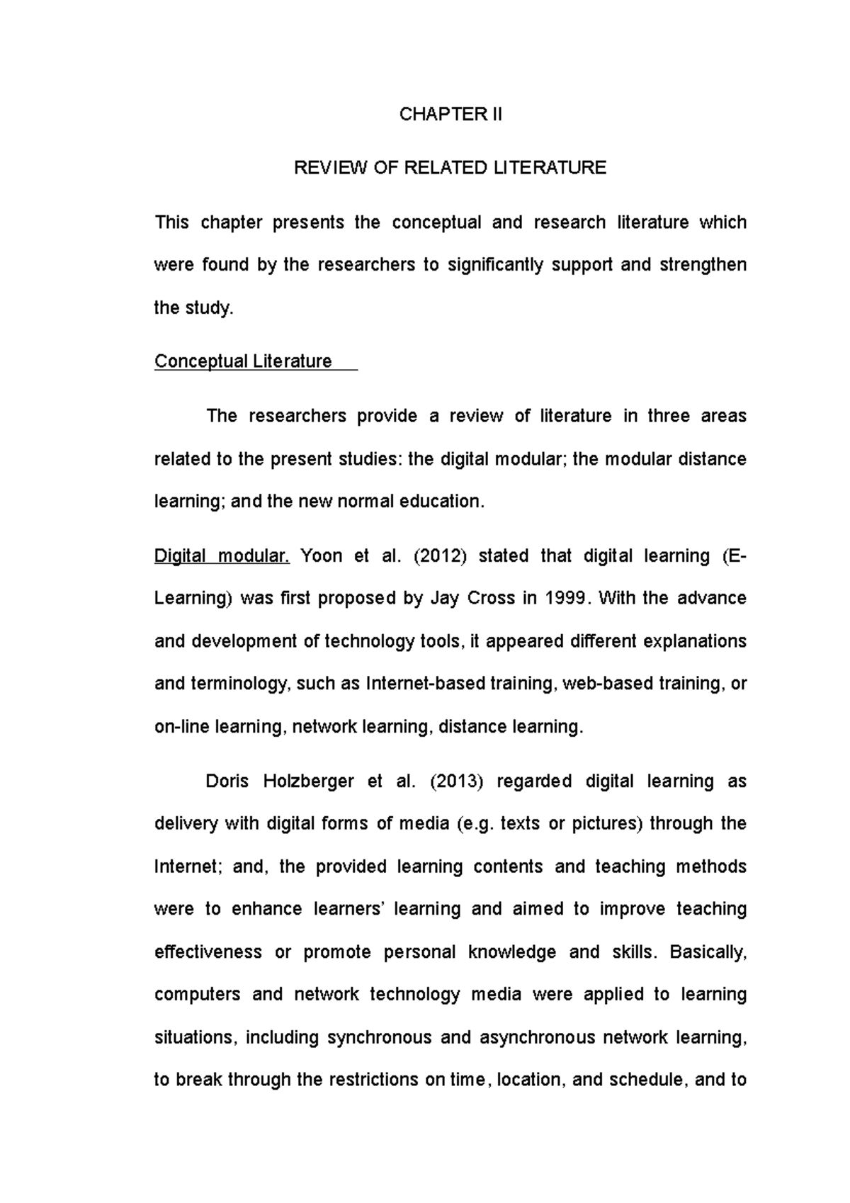 Chapter-II - Chapter 2 sample - CHAPTER II REVIEW OF RELATED LITERATURE ...