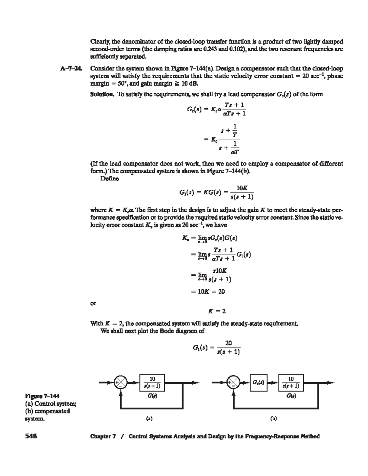 Bode - control design - modren control system - Studocu