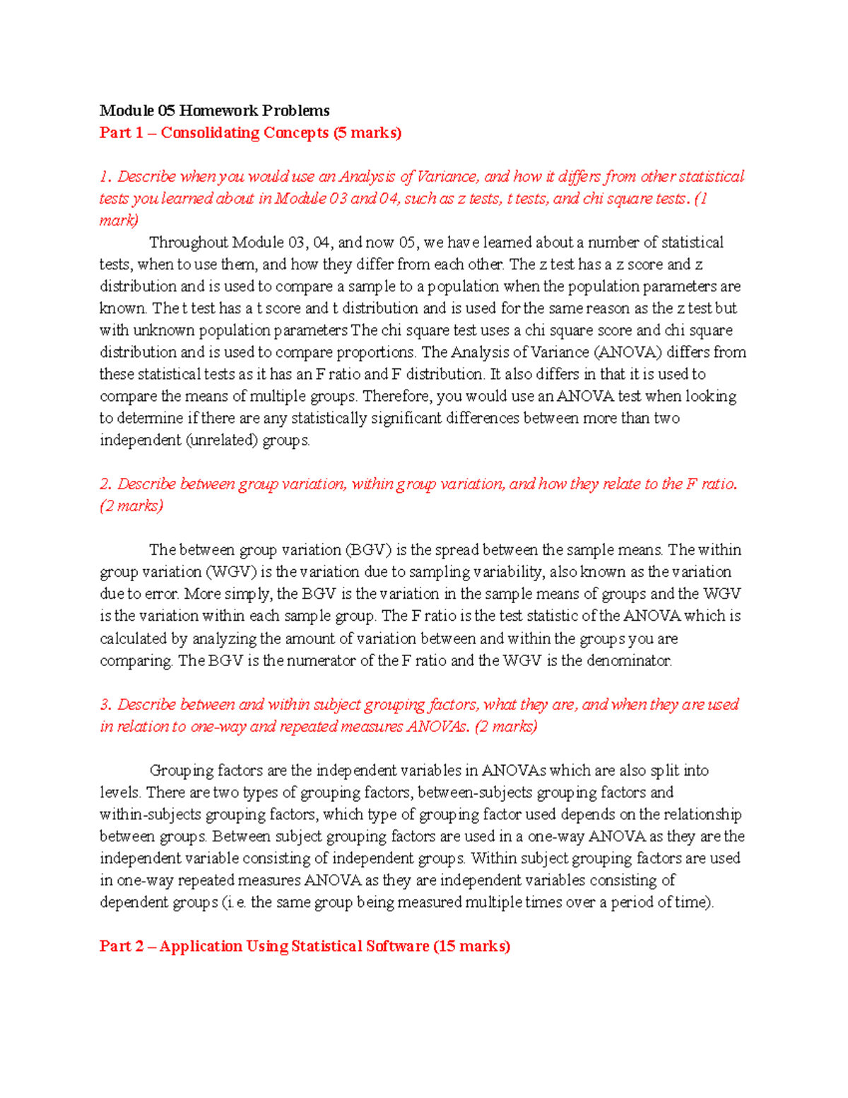 Hsci190 Module 05 Homework Module 05 Homework Problems Part 1